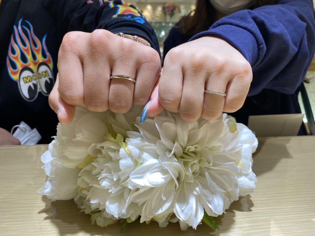 京都府福知山市よりご来店『RosettE Life』の結婚指輪をご成約 | garden姫路